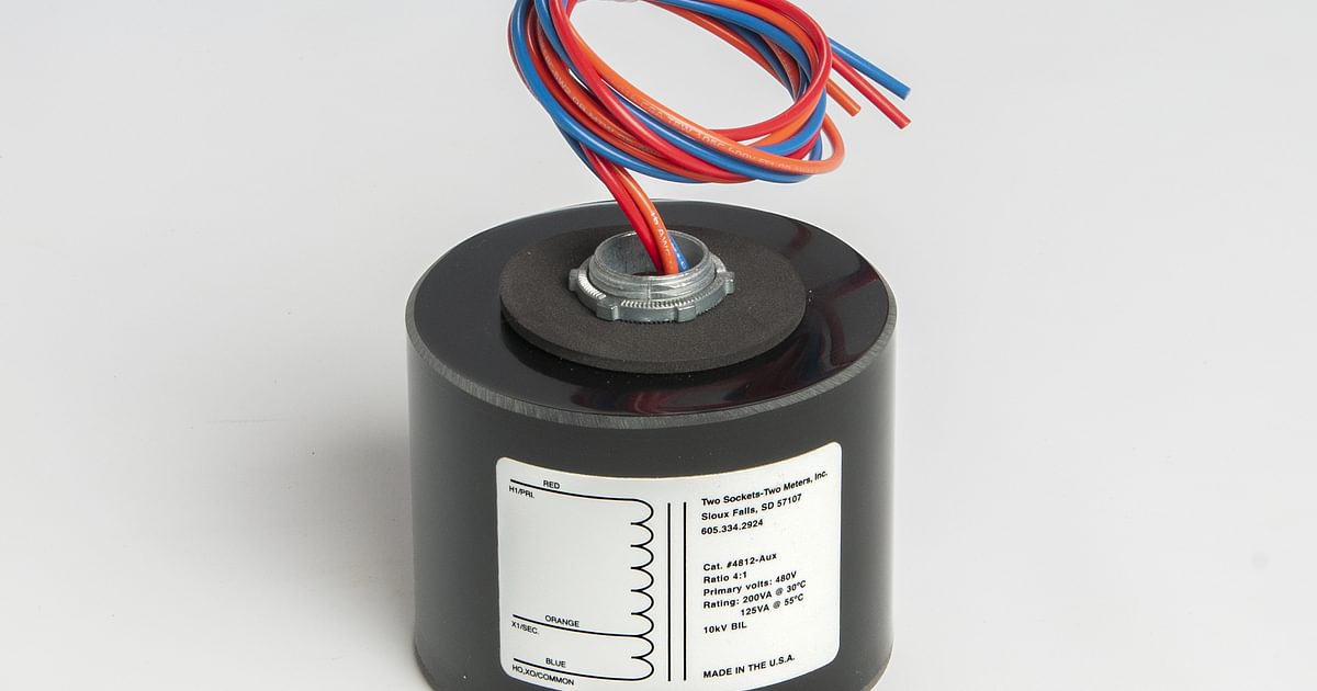 #4812-Aux Transformer (480-120 volt, 200 VA) | TSTM