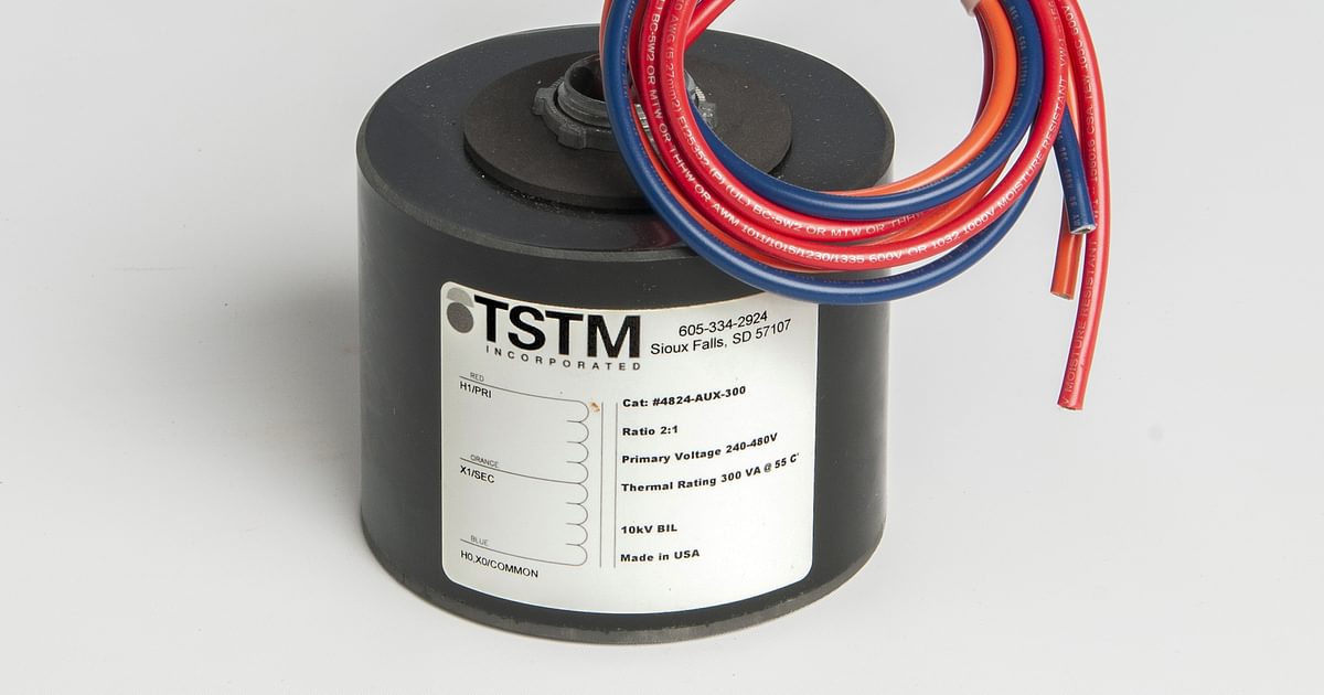 #4824-Aux-300 Transformer (480-240 volt, 300 VA) | TSTM